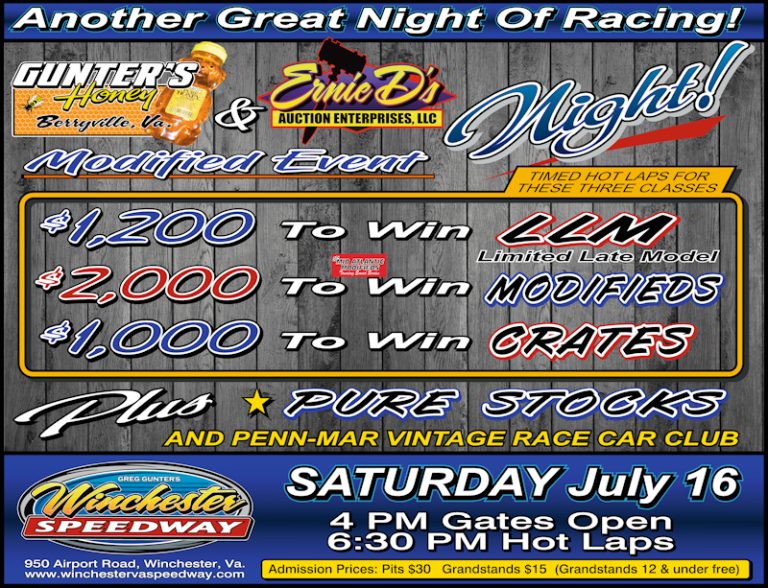 Winchester Speedway :: The Action Track