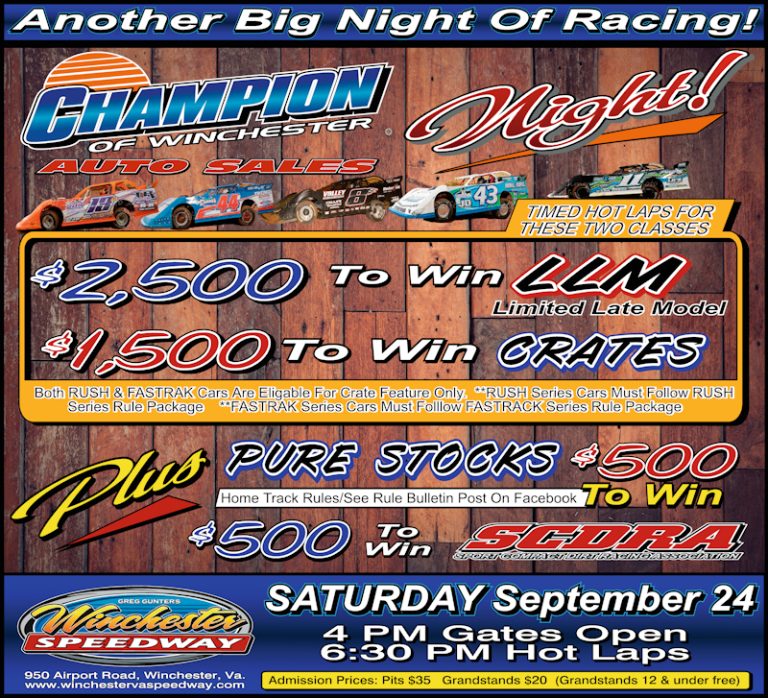 Winchester Speedway :: The Action Track