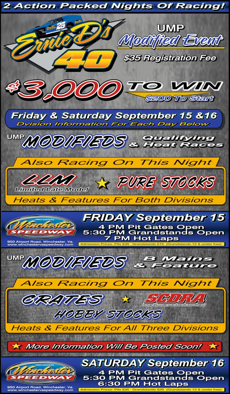 Winchester Speedway :: The Action Track